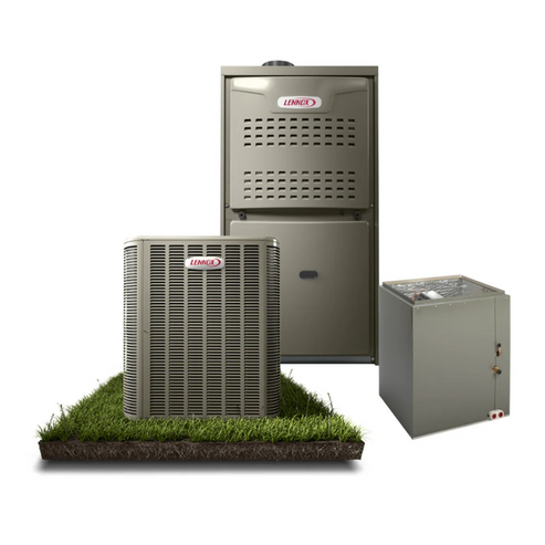 Lennox - 17 SEER2 - 2-Ton - Two-Stage Gas System with 96% Variable-Spe ...